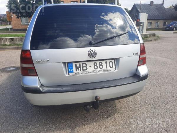 Pelēks Volkswagen Golf 2003 Daugavpils, ar dzinēja tilpumu 1.90 L un nobraukumu 356 tūkst. km par 1980 €, foto 4 vietnē AUTOMOTO.COM.LV