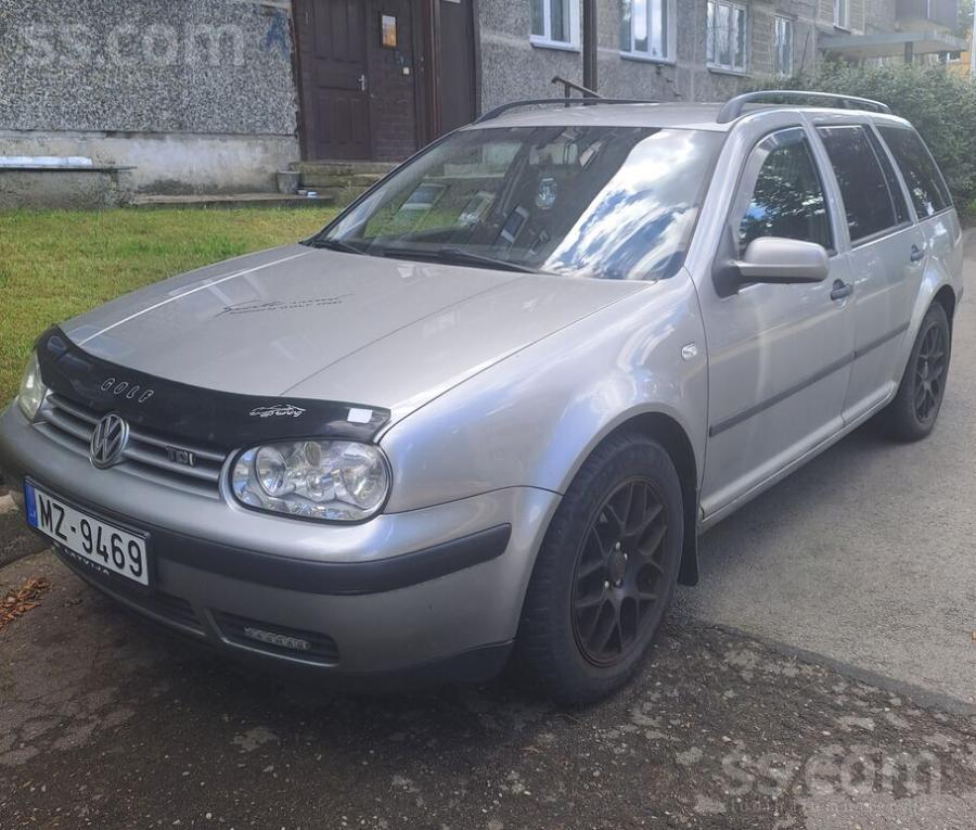 Pelēks Volkswagen Golf 2003 Daugavpils, ar dzinēja tilpumu 1.90 L un nobraukumu 433 tūkst. km par 1200 €, foto 4 vietnē AUTOMOTO.COM.LV