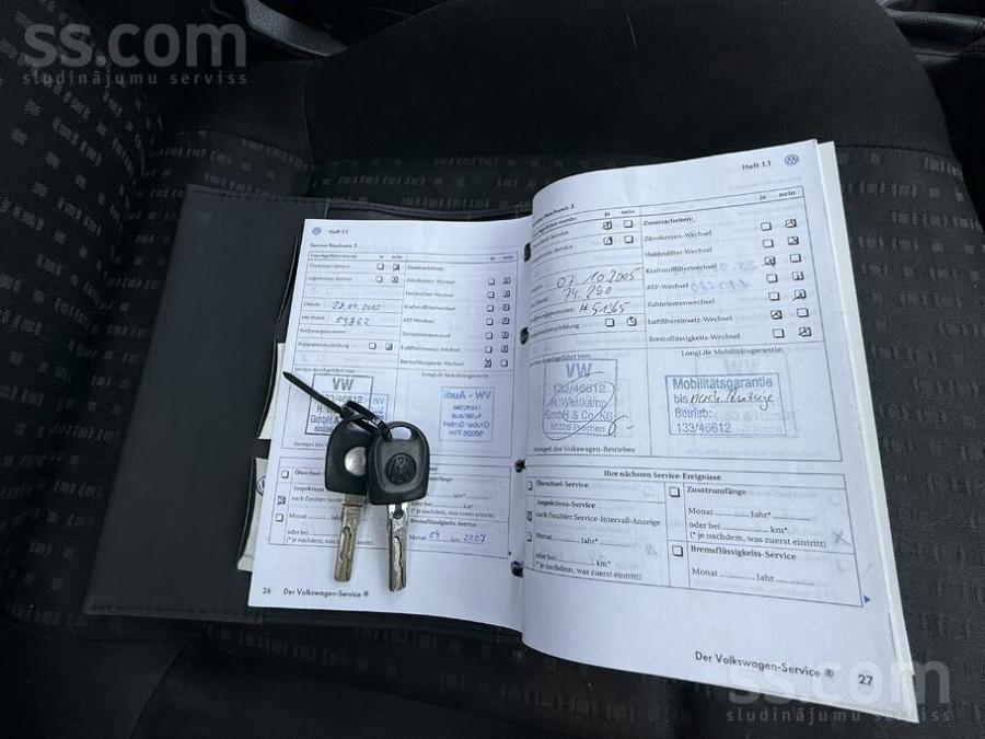 Grey Volkswagen Golf 2003 in Rezekne, with an engine capacity of 1.90 L and mileage of 289 thousand km for 2999 €, photo 20 on AUTOMOTO.COM.LV