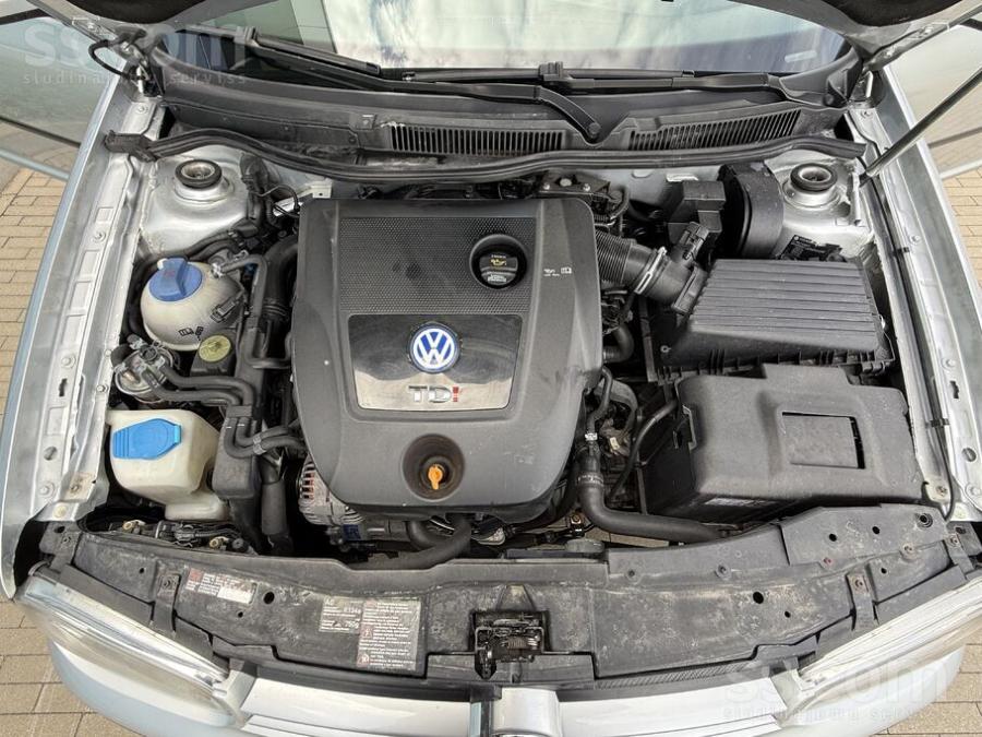 Grey Volkswagen Golf 2003 in Rezekne, with an engine capacity of 1.90 L and mileage of 289 thousand km for 2999 €, photo 21 on AUTOMOTO.COM.LV