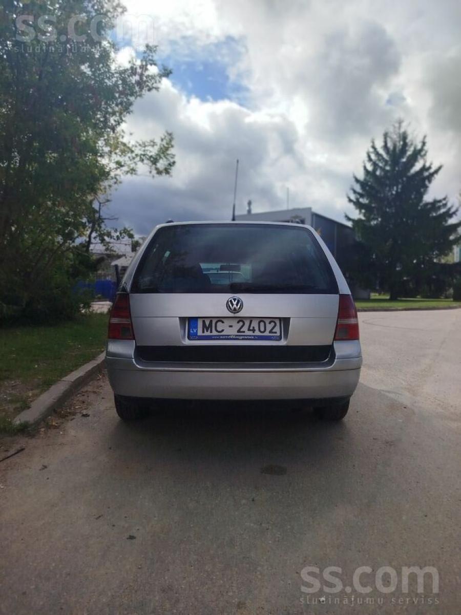 Pelēks Volkswagen Golf 2003 Rēzekne, ar dzinēja tilpumu 1.90 L un nobraukumu 329 tūkst. km par 1455 €, foto 3 vietnē AUTOMOTO.COM.LV