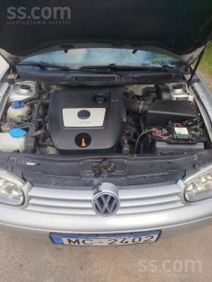 Pelēks Volkswagen Golf 2003 Rēzekne, ar dzinēja tilpumu 1.90 L un nobraukumu 329 tūkst. km par 1455 €, foto 7 vietnē AUTOMOTO.COM.LV