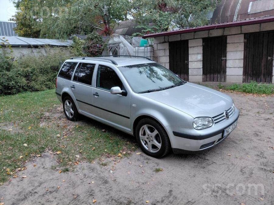 Grey Volkswagen Golf 2003 in Riga, with an engine capacity of 1.90 L and mileage of 350 thousand km for 1900 €, photo 3 on AUTOMOTO.COM.LV
