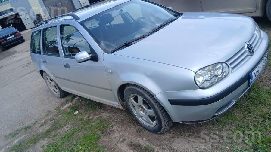 Pelēks Volkswagen Golf 2004 Gulbene, ar dzinēja tilpumu 1.90 L un nobraukumu 344 tūkst. km par 1295 €, foto 1 vietnē AUTOMOTO.COM.LV