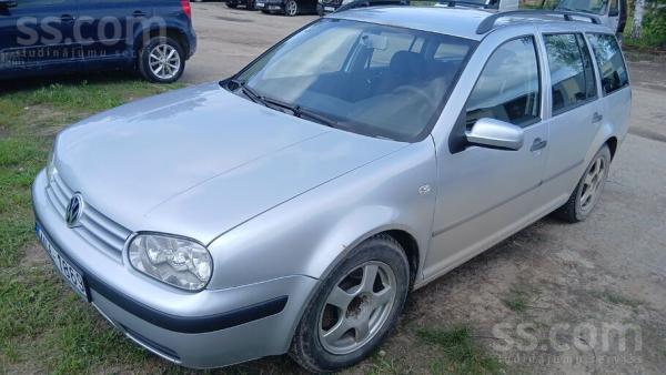Grey Volkswagen Golf 2004 in Gulbene, with an engine capacity of 1.90 L and mileage of 344 thousand km for 1295 €, photo 4 on AUTOMOTO.COM.LV