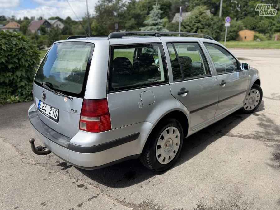 Pelēks Volkswagen Golf 2004 Kauņa, ar dzinēja tilpumu 1.90 L un nobraukumu 289 tūkst. km par 1000 €, foto 6 vietnē AUTOMOTO.COM.LV