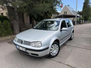 Grey Volkswagen Golf 2004 in Kaunas, with an engine capacity of 1.90 L and mileage of 289 thousand km for 1600 €, photo  on AUTOMOTO.COM.LV