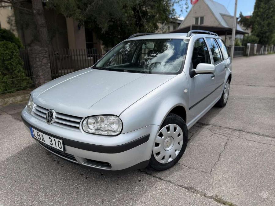 Grey Volkswagen Golf 2004 in Kaunas, with an engine capacity of 1.90 L and mileage of 289 thousand km for 1600 €, photo 4 on AUTOMOTO.COM.LV