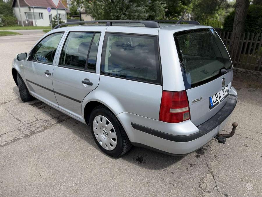 Grey Volkswagen Golf 2004 in Kaunas, with an engine capacity of 1.90 L and mileage of 289 thousand km for 1600 €, photo 10 on AUTOMOTO.COM.LV