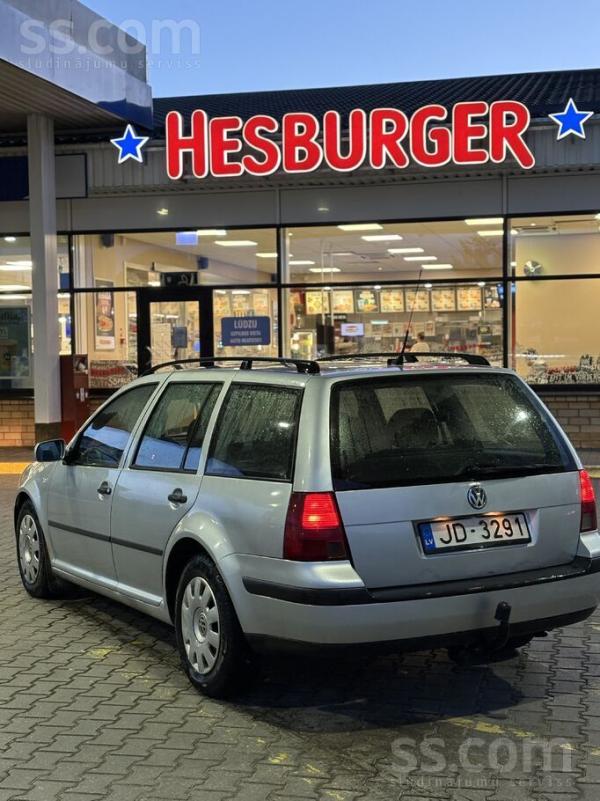 Grey Volkswagen Golf 2005 in Kuldiga, with an engine capacity of 1.90 L and mileage of 256 thousand km for 1450 €, photo 4 on AUTOMOTO.COM.LV