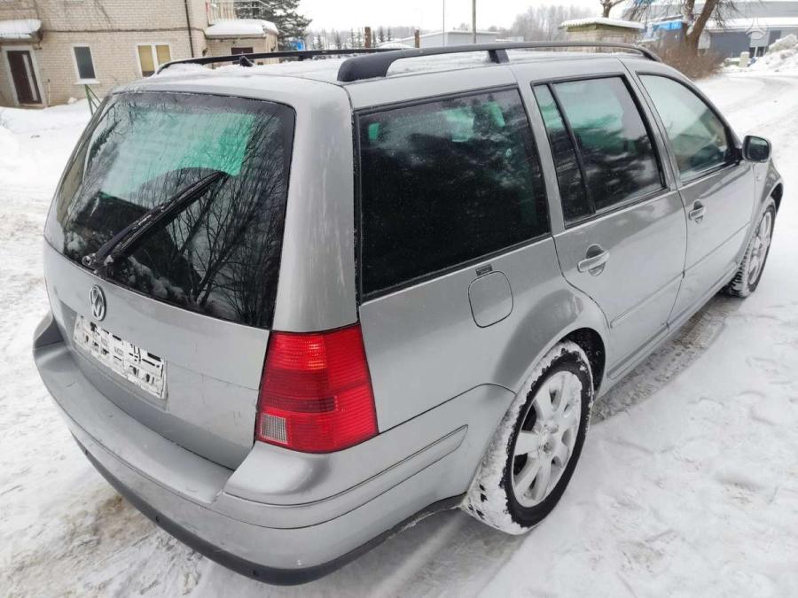 Grey Volkswagen Golf 2006 in Utena, with an engine capacity of 1.90 L and mileage of 131 thousand km for 2900 €, photo 8 on AUTOMOTO.COM.LV