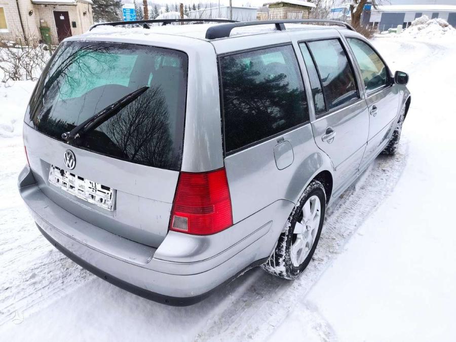 Grey Volkswagen Golf 2006 in Utena, with an engine capacity of 1.90 L and mileage of 131 thousand km for 2900 €, photo 25 on AUTOMOTO.COM.LV