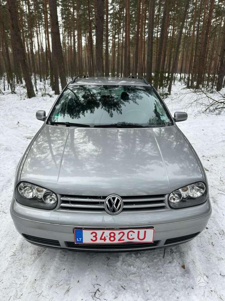 Pelēks Volkswagen Golf 2006 Varėna, ar dzinēja tilpumu 1.90 L un nobraukumu 131 tūkst. km par 3250 €, foto 1 vietnē AUTOMOTO.COM.LV