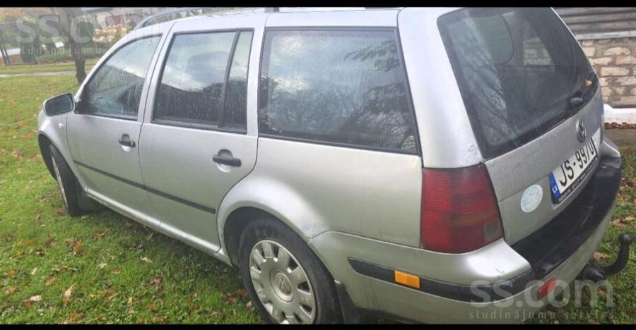 Grey Volkswagen Golf 2006 in Gulbene, with an engine capacity of 1.90 L and mileage of 465 thousand km for 1200 €, photo 5 on AUTOMOTO.COM.LV