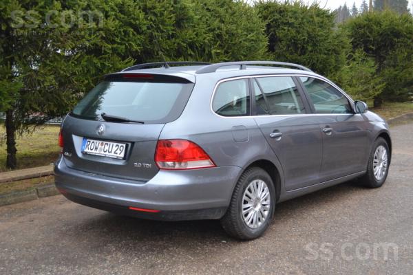 Grey Volkswagen Golf 2007 in Gulbene, with an engine capacity of 2.00 L and mileage of 286 thousand km for 4300 €, photo 4 on AUTOMOTO.COM.LV