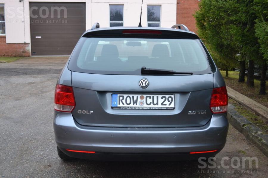 Pelēks Volkswagen Golf 2007 Gulbene, ar dzinēja tilpumu 2.00 L un nobraukumu 286 tūkst. km par 4300 €, foto 6 vietnē AUTOMOTO.COM.LV