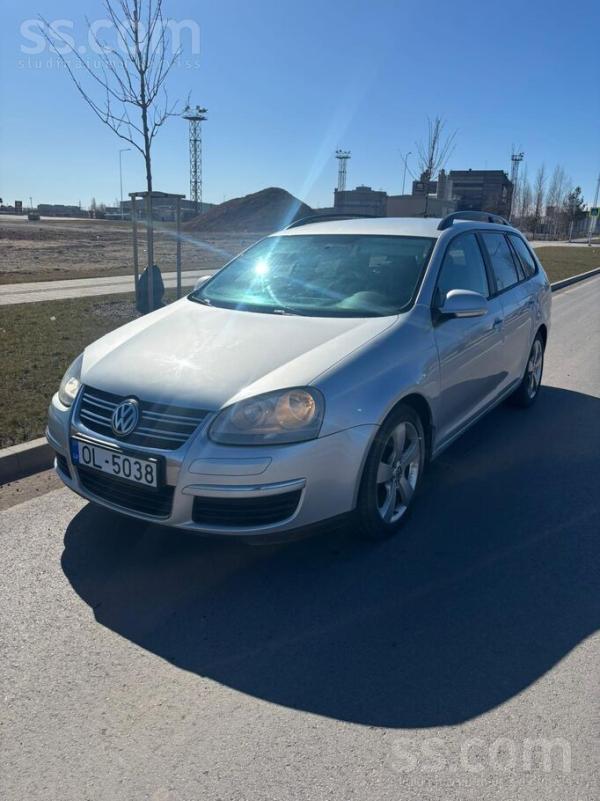 Grey Volkswagen Golf 2007 in Liepaja, with an engine capacity of 1.90 L and mileage of 371 thousand km for 1900 €, photo 2 on AUTOMOTO.COM.LV