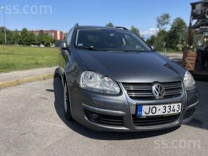 Grey Volkswagen Golf 2007 in Riga, with an engine capacity of 2.00 L and mileage of 287 thousand km for 2495 €, photo  on AUTOMOTO.COM.LV
