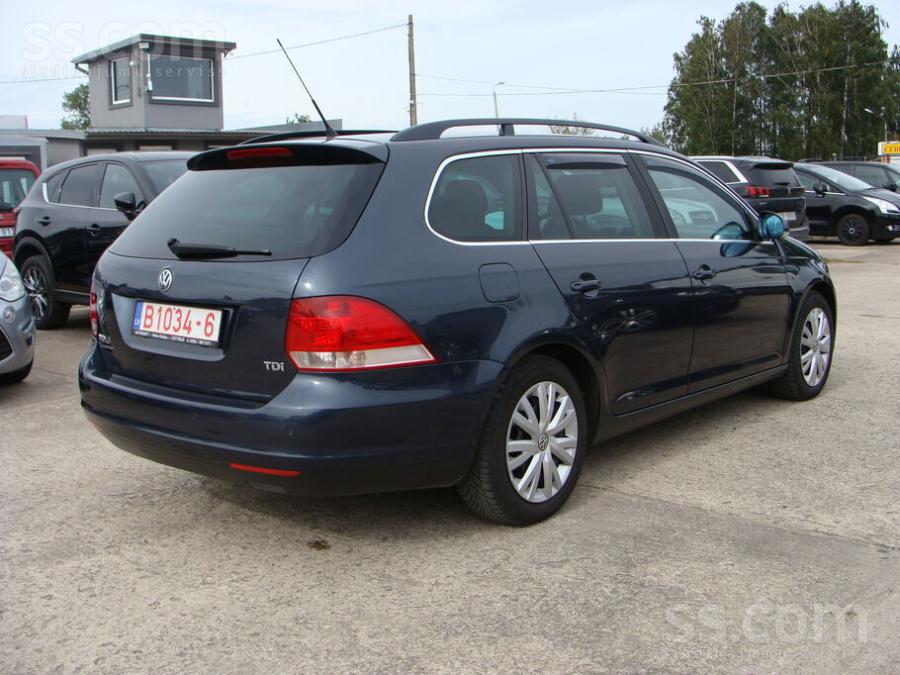 Pelēks Volkswagen Golf 2007 Rīga, ar dzinēja tilpumu 1.90 L un nobraukumu 0 tūkst. km par 3390 €, foto 8 vietnē AUTOMOTO.COM.LV