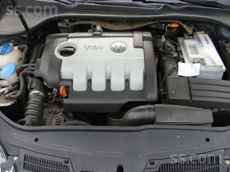 Pelēks Volkswagen Golf 2007 Rīga, ar dzinēja tilpumu 1.90 L un nobraukumu 0 tūkst. km par 3390 €, foto 15 vietnē AUTOMOTO.COM.LV