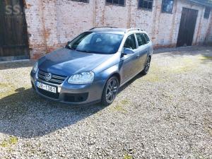 Grey Volkswagen Golf 2007 in Dobele, with an engine capacity of 1.90 L and mileage of 291 thousand km for 2400 €, photo  on AUTOMOTO.COM.LV