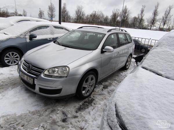 Pelēks Volkswagen Golf 2008 Viļņa, ar dzinēja tilpumu 1.90 L un nobraukumu 307 tūkst. km par 875 €, foto 1 vietnē AUTOMOTO.COM.LV