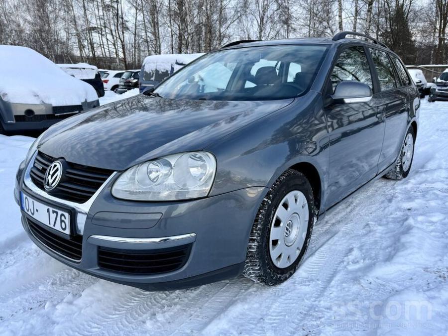 Grey Volkswagen Golf 2008 in Riga, with an engine capacity of 1.90 L and mileage of 0 thousand km for 2990 €, photo 2 on AUTOMOTO.COM.LV