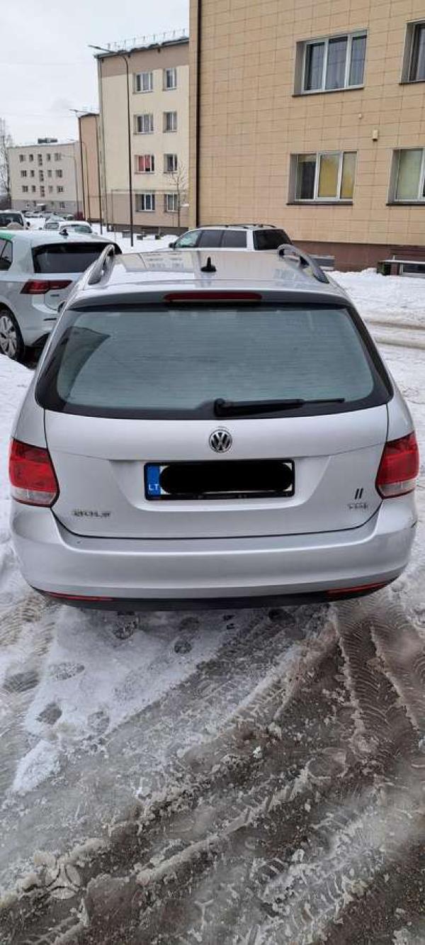 Grey Volkswagen Golf 2008 in Kaunas, with an engine capacity of 1.90 L and mileage of 228 thousand km for 2950 €, photo 7 on AUTOMOTO.COM.LV