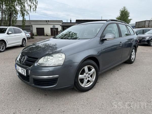 Grey Volkswagen Golf 2008 in Riga, with an engine capacity of 1.90 L and mileage of 0 thousand km for 2990 €, photo 1 on AUTOMOTO.COM.LV