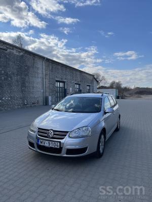 Grey Volkswagen Golf 2008 in Kuldiga, with an engine capacity of 1.90 L and mileage of 277 thousand km for 1900 €, photo  on AUTOMOTO.COM.LV