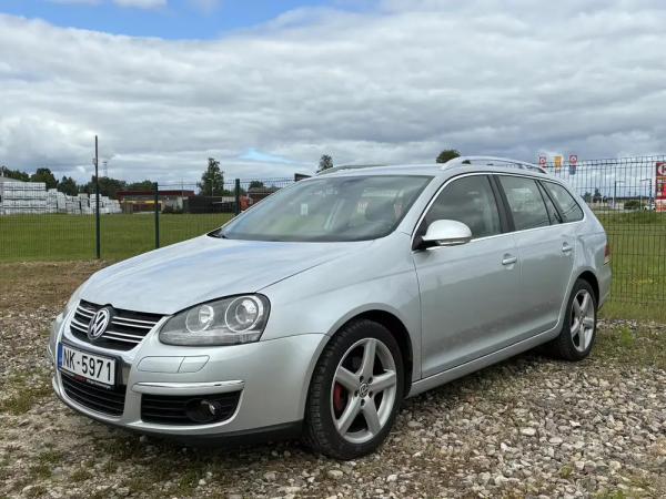 Pelēks Volkswagen Golf 2008 Saldus, ar dzinēja tilpumu 2.00 L un nobraukumu 127 tūkst. km par 3500 €, foto 1 vietnē AUTOMOTO.COM.LV