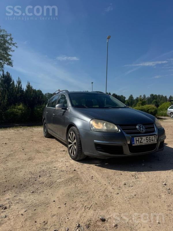 Pelēks Volkswagen Golf 2008 Bauska, ar dzinēja tilpumu 1.90 L un nobraukumu 438 tūkst. km par 1650 €, foto 1 vietnē AUTOMOTO.COM.LV