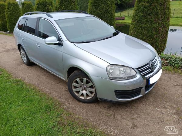 Grey Volkswagen Golf 2008 in Alytus, with an engine capacity of 1.90 L and mileage of 262 thousand km for 1650 €, photo 6 on AUTOMOTO.COM.LV