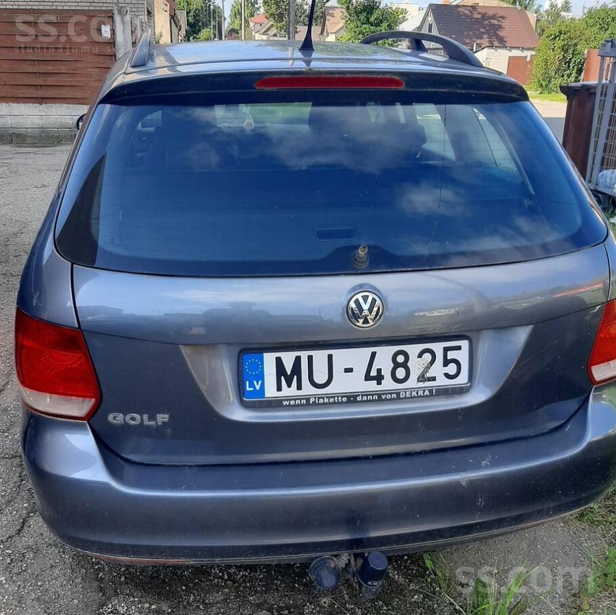 Pelēks Volkswagen Golf 2008 Daugavpils, ar dzinēja tilpumu 1.90 L un nobraukumu 340 tūkst. km par 800 €, foto 5 vietnē AUTOMOTO.COM.LV
