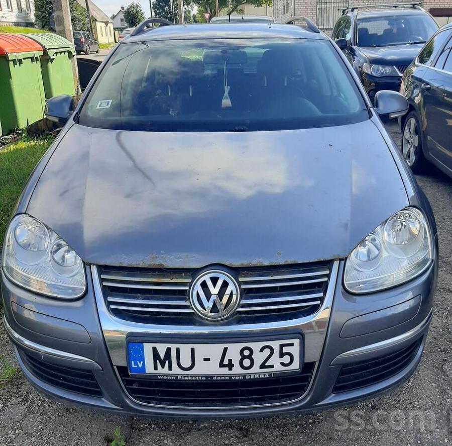Pelēks Volkswagen Golf 2008 Daugavpils, ar dzinēja tilpumu 1.90 L un nobraukumu 340 tūkst. km par 800 €, foto 6 vietnē AUTOMOTO.COM.LV