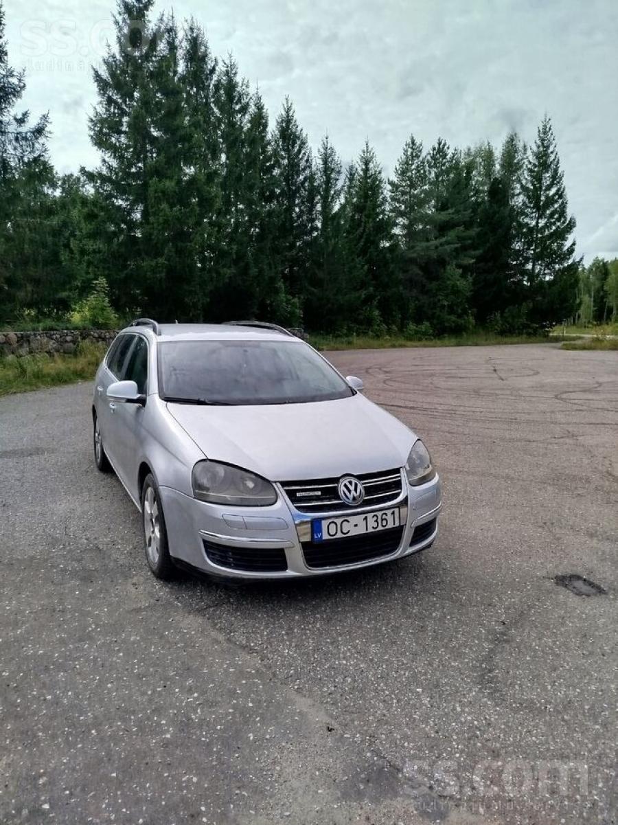 Pelēks Volkswagen Golf 2008 Talsi, ar dzinēja tilpumu 1.90 L un nobraukumu 394 tūkst. km par 1250 €, foto 1 vietnē AUTOMOTO.COM.LV