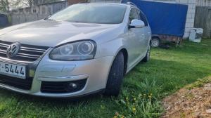 Pelēks Volkswagen Golf 2008 Ludza, ar dzinēja tilpumu 2.00 L un nobraukumu 306 tūkst. km par 2200 €, foto 1 vietnē AUTOMOTO.COM.LV