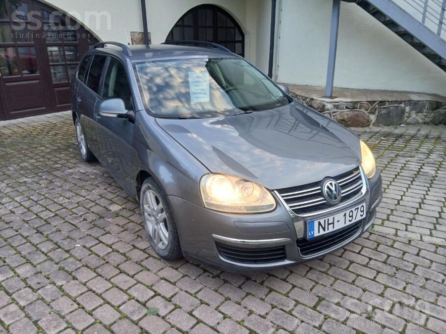 Pelēks Volkswagen Golf 2008 Gulbene, ar dzinēja tilpumu 1.90 L un nobraukumu 332 tūkst. km par 1595 €, foto 3 vietnē AUTOMOTO.COM.LV