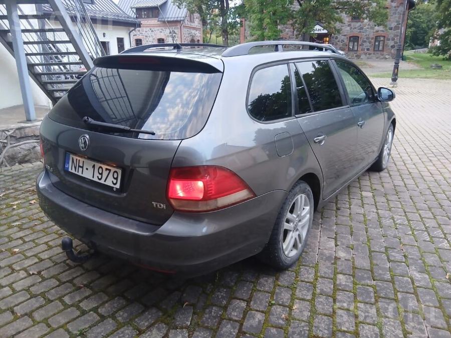 Pelēks Volkswagen Golf 2008 Gulbene, ar dzinēja tilpumu 1.90 L un nobraukumu 332 tūkst. km par 1595 €, foto 5 vietnē AUTOMOTO.COM.LV