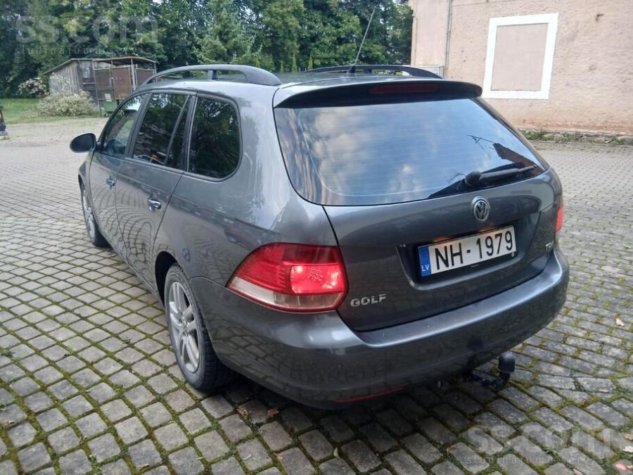 Pelēks Volkswagen Golf 2008 Gulbene, ar dzinēja tilpumu 1.90 L un nobraukumu 332 tūkst. km par 1595 €, foto 6 vietnē AUTOMOTO.COM.LV