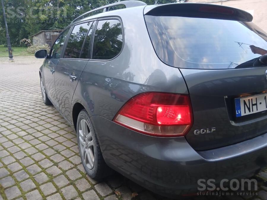Pelēks Volkswagen Golf 2008 Gulbene, ar dzinēja tilpumu 1.90 L un nobraukumu 332 tūkst. km par 1595 €, foto 8 vietnē AUTOMOTO.COM.LV