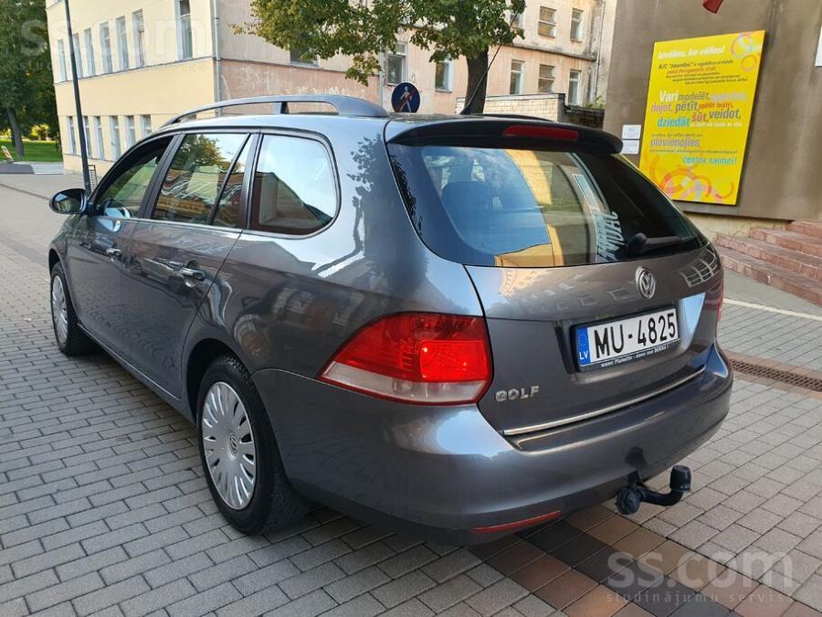 Pelēks Volkswagen Golf 2008 Daugavpils, ar dzinēja tilpumu 1.90 L un nobraukumu 0 tūkst. km par 2250 €, foto 6 vietnē AUTOMOTO.COM.LV