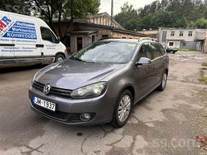Grey Volkswagen Golf 2009 in Riga, with an engine capacity of 1.60 L and mileage of 215 thousand km for 2450 €, photo 2 on AUTOMOTO.COM.LV