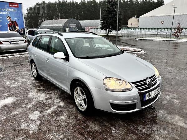 Grey Volkswagen Golf 2009 in Riga, with an engine capacity of 1.90 L and mileage of 179 thousand km for 3200 €, photo 2 on AUTOMOTO.COM.LV