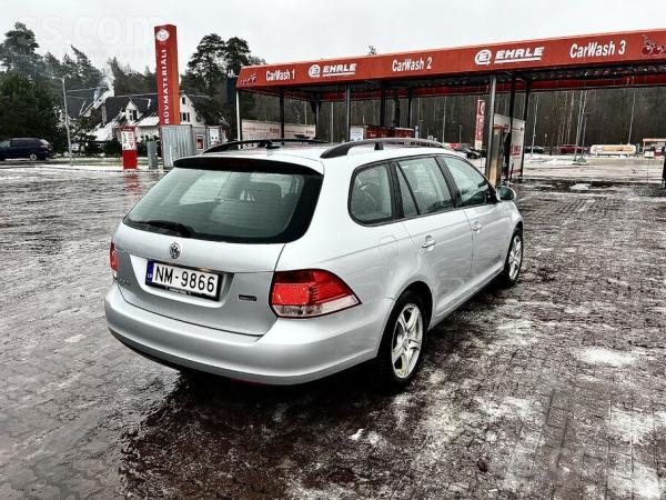 Grey Volkswagen Golf 2009 in Riga, with an engine capacity of 1.90 L and mileage of 179 thousand km for 3200 €, photo 3 on AUTOMOTO.COM.LV