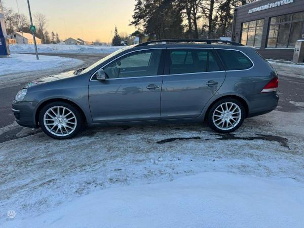 Grey Volkswagen Golf 2009 in Utena, with an engine capacity of 1.90 L and mileage of 281 thousand km for 3150 €, photo 6 on AUTOMOTO.COM.LV
