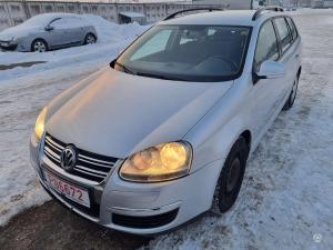 Grey Volkswagen Golf 2009 in Siauliai, with an engine capacity of 1.90 L and mileage of 213 thousand km for 2400 €, photo  on AUTOMOTO.COM.LV