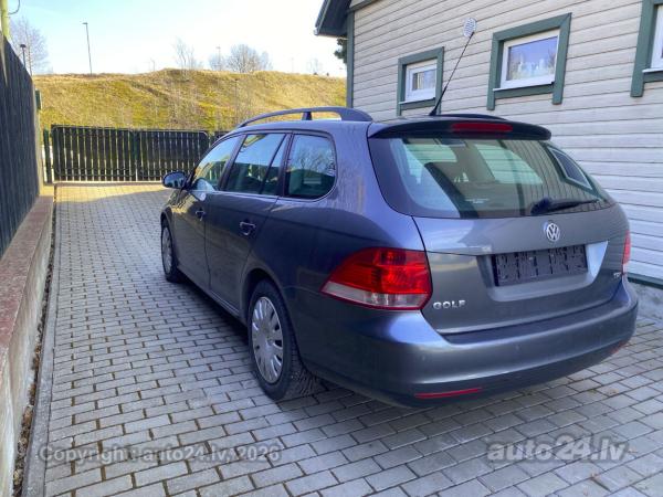 Grey Volkswagen Golf 2009 in Tallinn, with an engine capacity of 1.90 L and mileage of 279 thousand km for 3690 €, photo 6 on AUTOMOTO.COM.LV