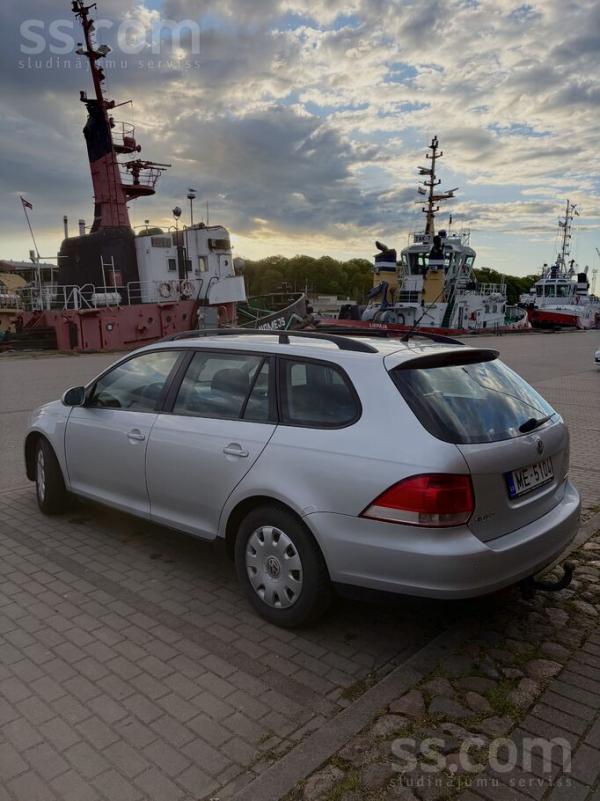 Pelēks Volkswagen Golf 2009 Liepāja, ar dzinēja tilpumu 1.90 L un nobraukumu 301 tūkst. km par 1550 €, foto 7 vietnē AUTOMOTO.COM.LV