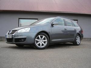 Grey Volkswagen Golf 2009 in Sigulda, with an engine capacity of 1.90 L and mileage of 282 thousand km for 2550 €, photo  on AUTOMOTO.COM.LV